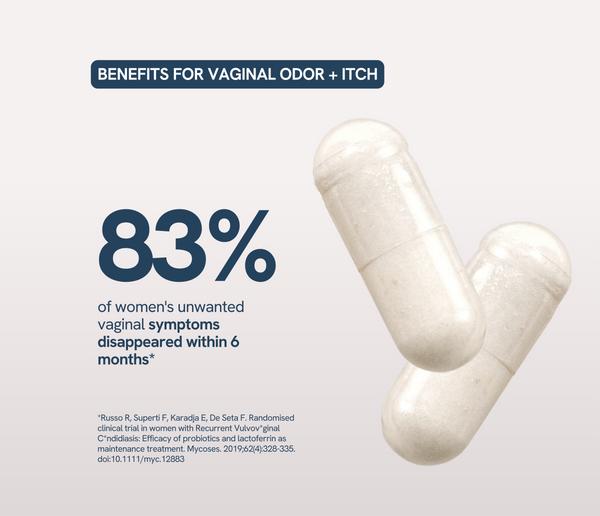 Women's Health Prebiotic + Probiotic Supplement | Happy V®