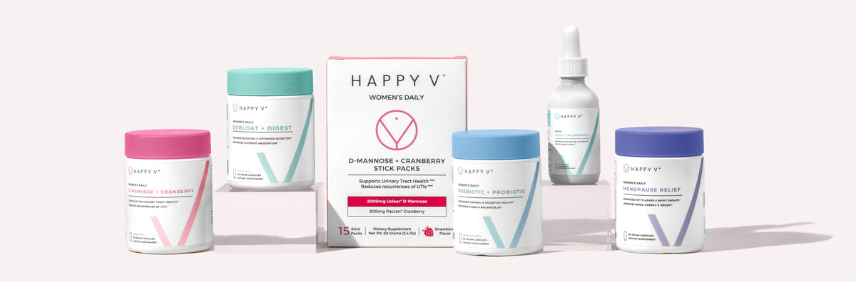 Clinically proven Vaginal Health & Balance Solutions | Happy V