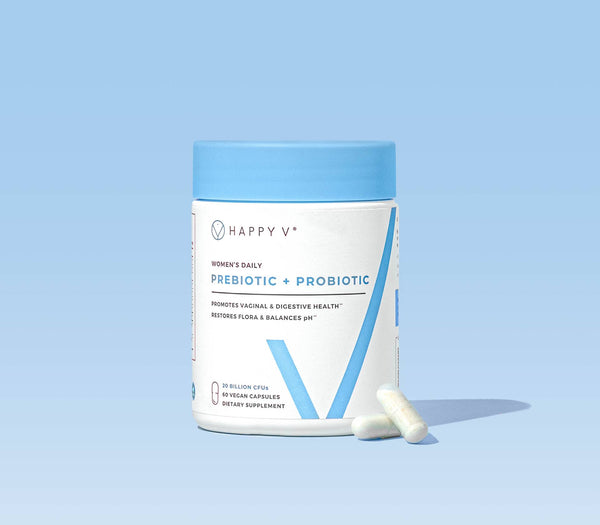 Women's Health Prebiotic + Probiotic Supplement | Happy V®