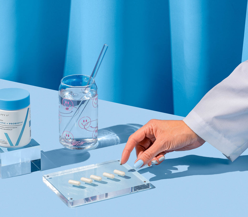 Women's Health Prebiotic + Probiotic Supplement | Happy V®